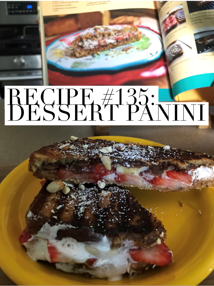 Dessert Panini: Greater Than the Sum of Its Parts! – Have Book, Will Cook